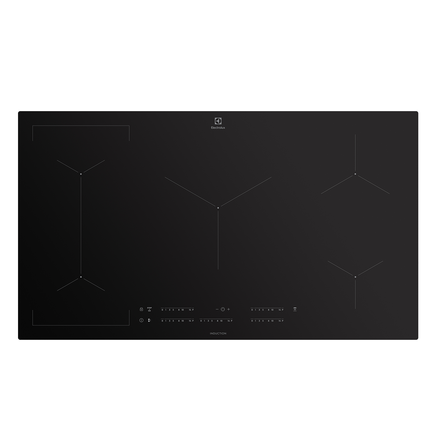 90cm Induction cooktop. - EHI955BD | Electrolux Australia