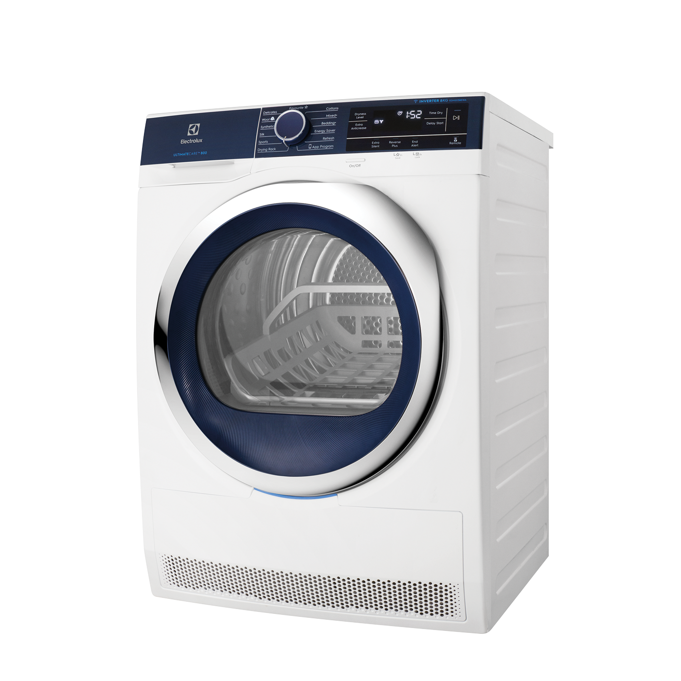 8kg heat pump dryer, Wi-Fi enabled - EDH803BEWA | Electrolux Australia