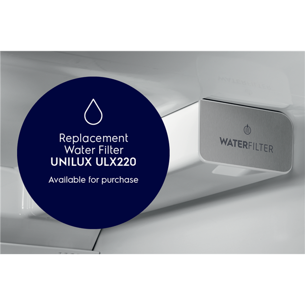 609L UltimateTaste 900 French door fridge - Dark stainless steel ...