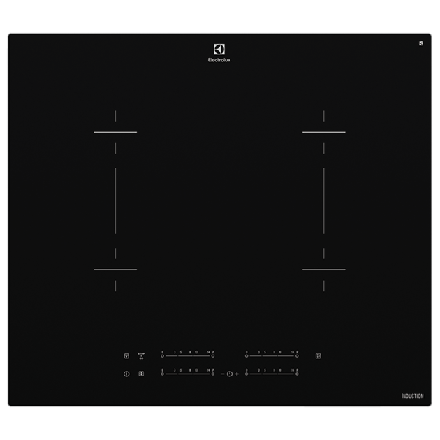 60cm 4 zone induction cooktop with maxisense zone flexibility ...