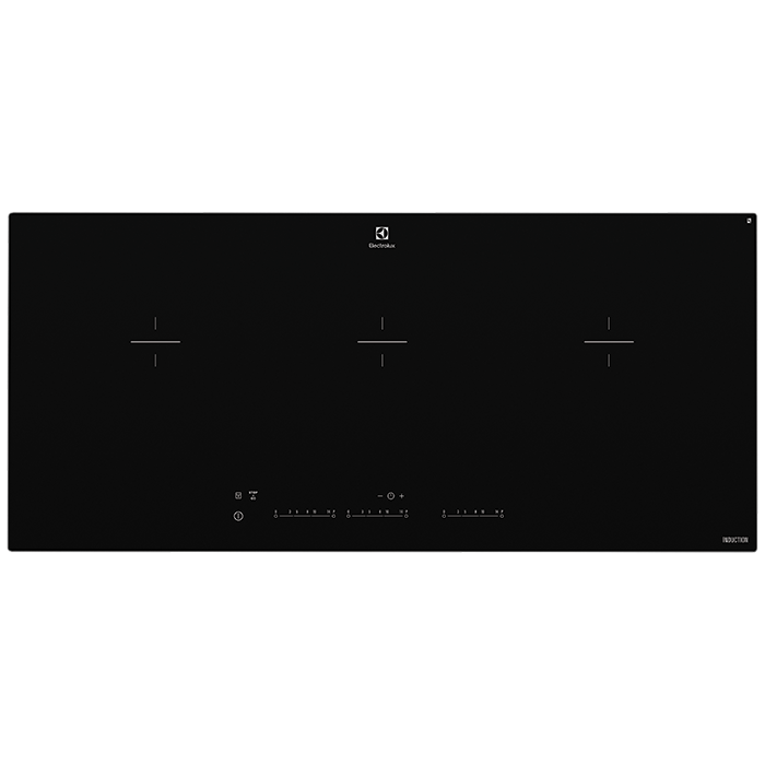 90cm 3 zone inline induction cooktop - EHI935BA | Electrolux Australia